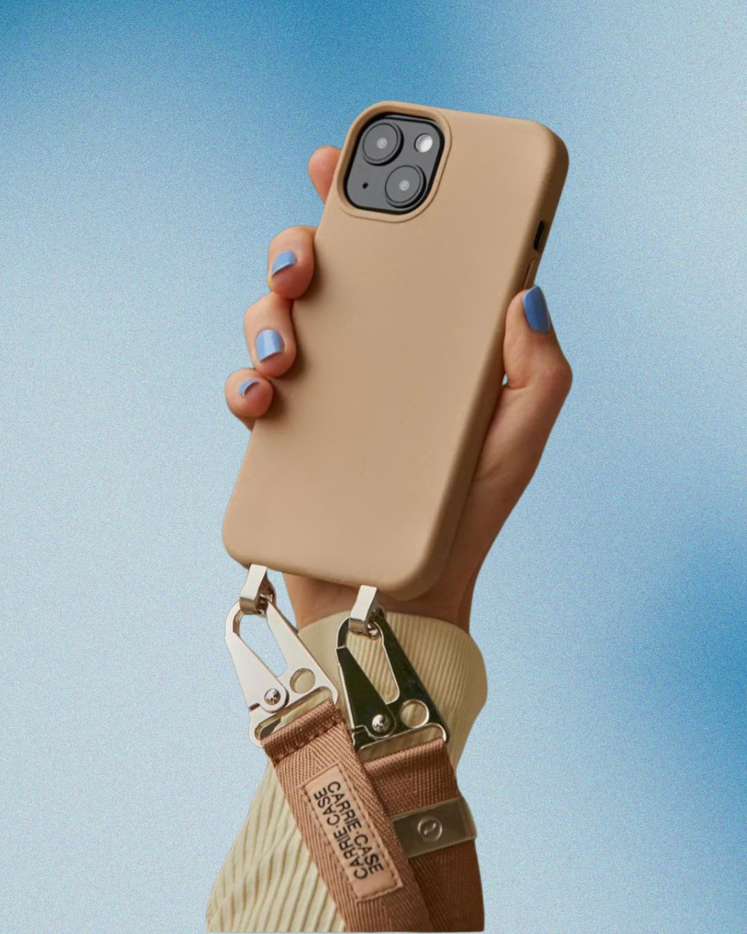 Bundle | Flexi Case Paperbark + Lanyard – CARRIE CASE